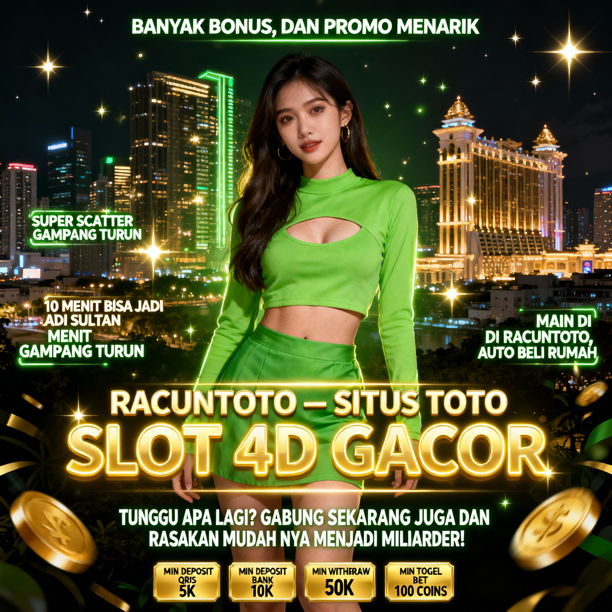 RACUNTOTO >> Login Situs Toto Slot777 Gacor & Bandar Toto Macau Terpercaya